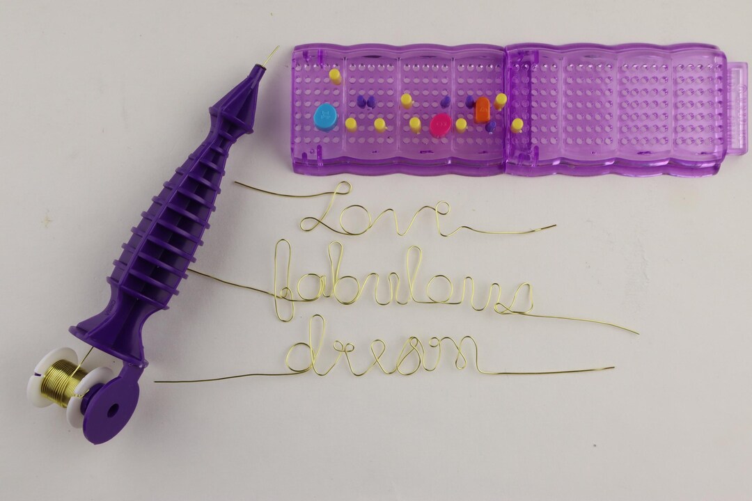 Printable Templates for Artistic Wire Writing System PDF Pattern - Etsy