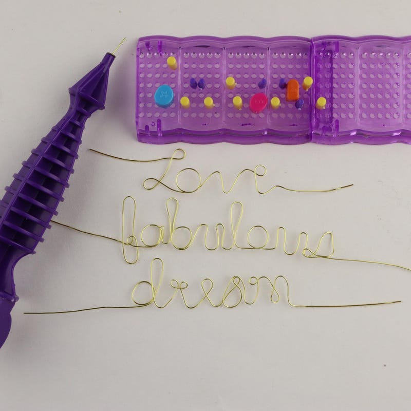 Wire Words Card Making - Etsy