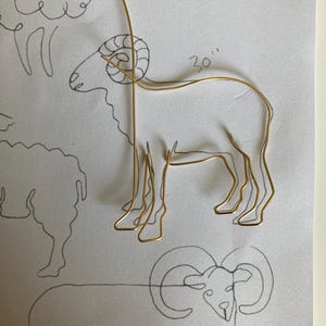 Printable Ram Templates Pendants or Ornaments Printable Patterns for ...
