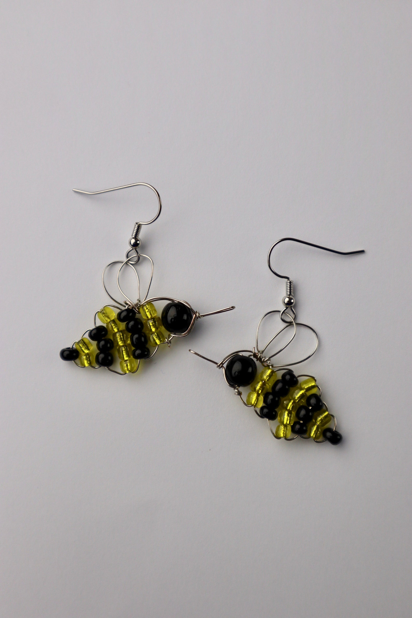 Printable Wire Bee Jewelry Template // Youtube Tutorial PDF - Etsy