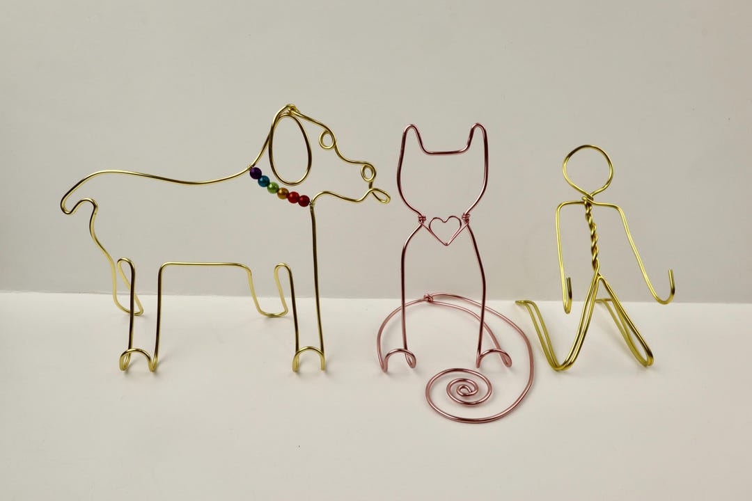 Wire Phone Stand Templates // Printable Patterns for Wire Art - Etsy