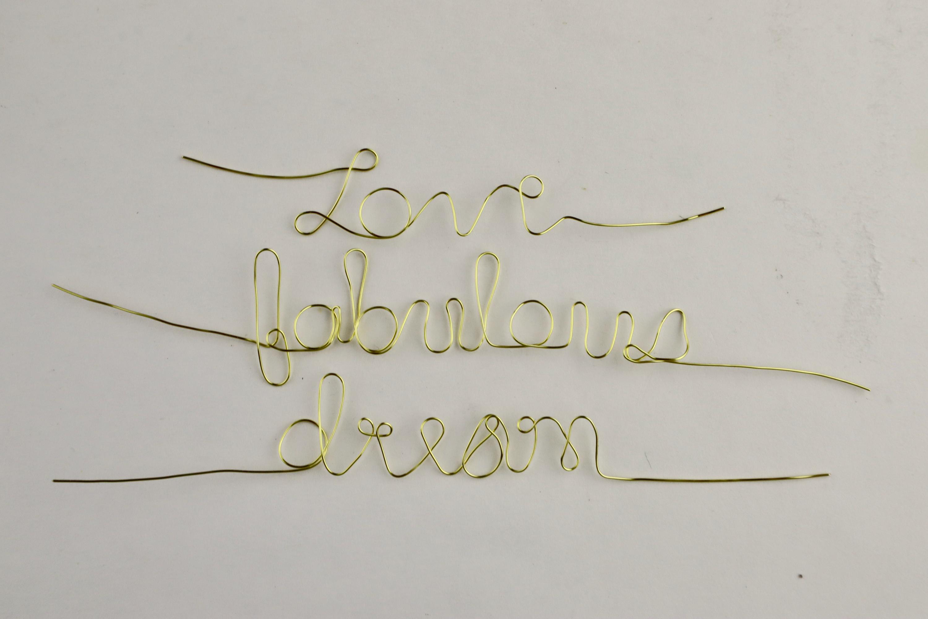 Wire Letters and Names to Make and Sell Templates & Tutorials - Etsy