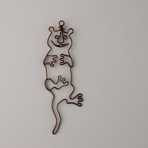 Printable Otters Wire Jewelry Templates // Heather Boyd Wire Youtube ...