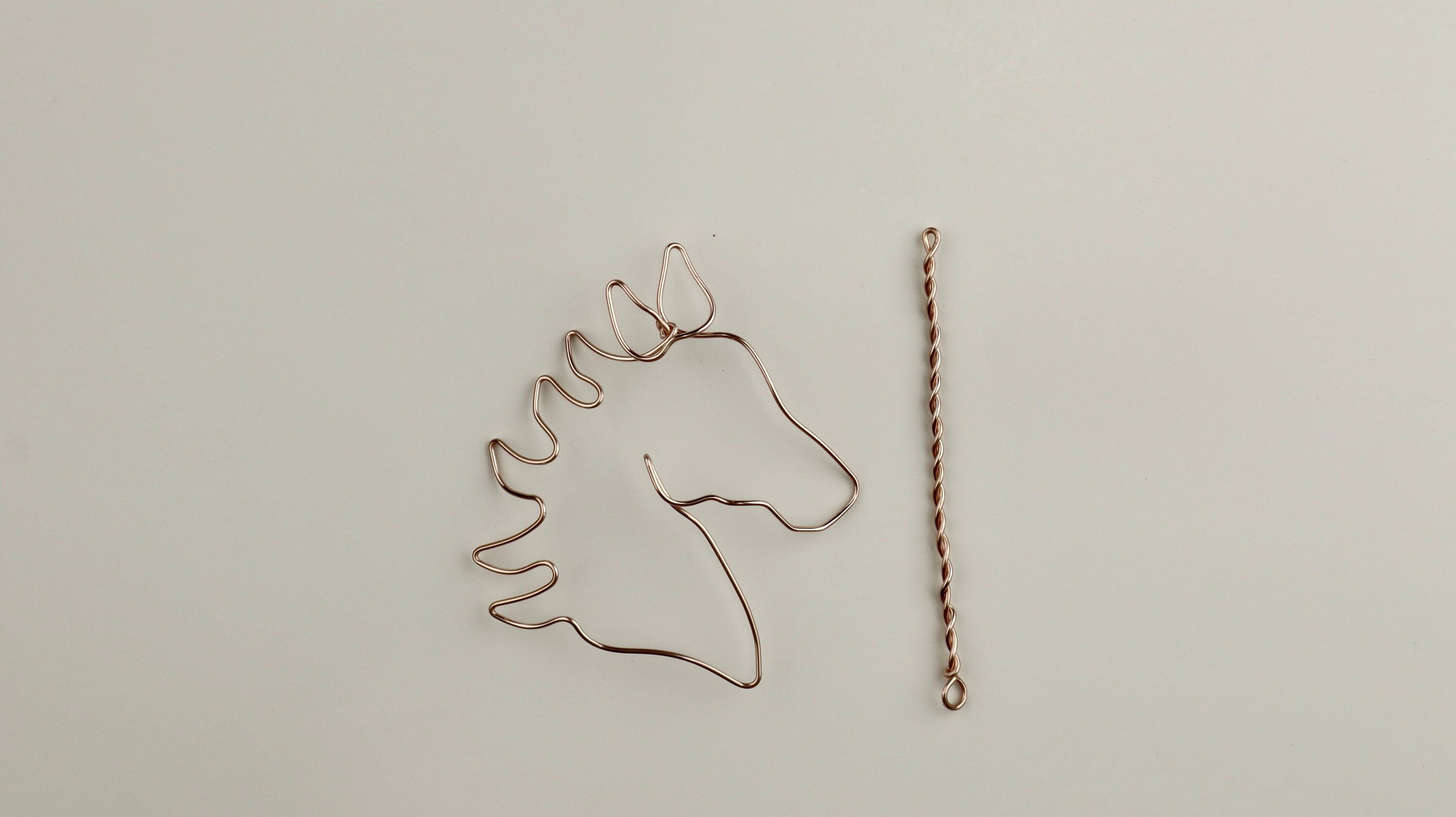 Printable Horse Brooch Templates Wire Jewelry Making Pattern PDF ...