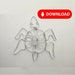Printable Turtle Sun Catcher Template Wire Art Pattern - Etsy