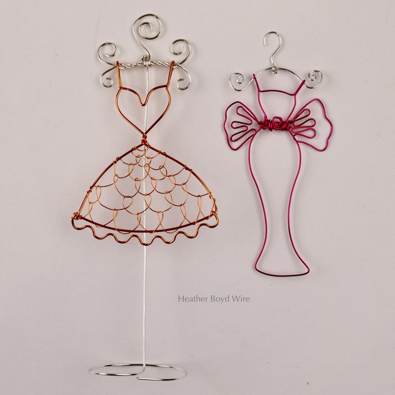 Printable Wire Art Dress Jewelry-making Templates PDF Pattern - Etsy