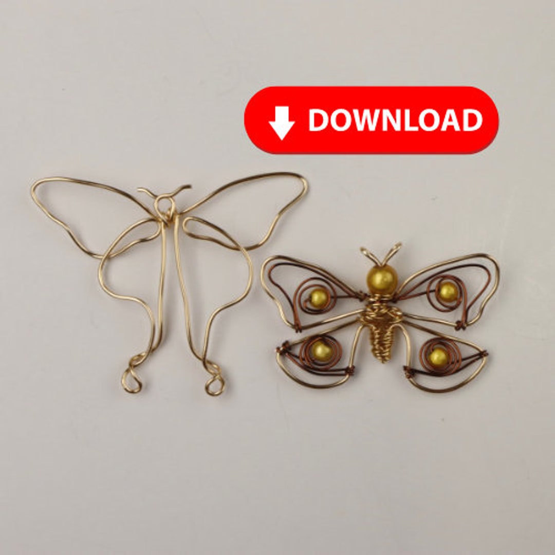 Printable Moth Templates // Downloadable PDF Pattern - Etsy