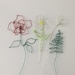 Printable Wire Flower Templates Artistic Wire Art PDF Pattern - Etsy