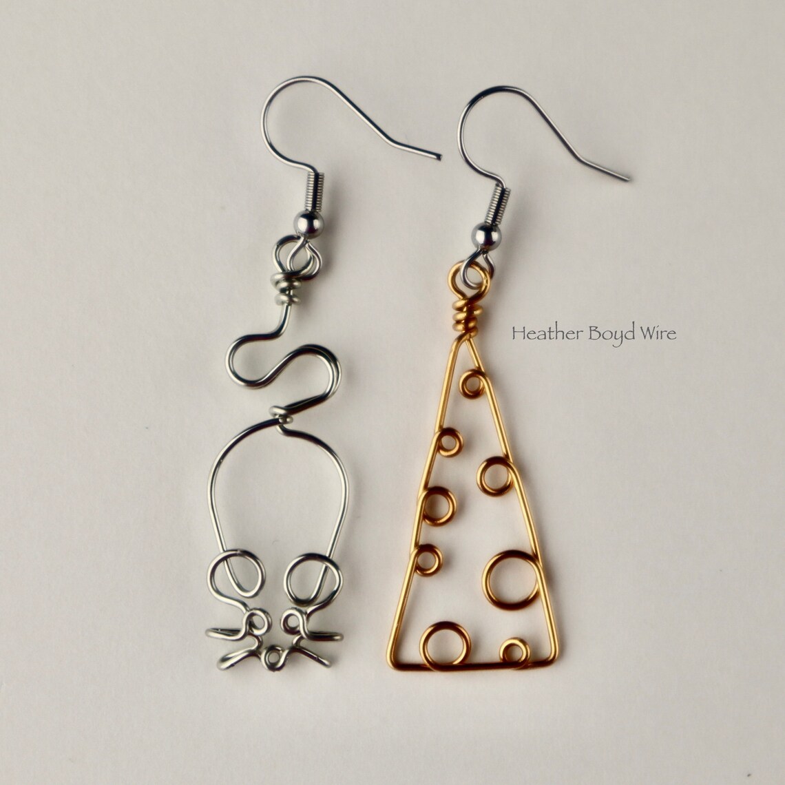 Printable Rats and Mouse Pendant Templates Wire Jewelry Making Pattern ...