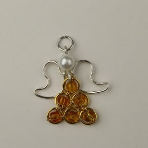 Printable Chainmaille Angel Pendant Template Wire Jewelry Making ...