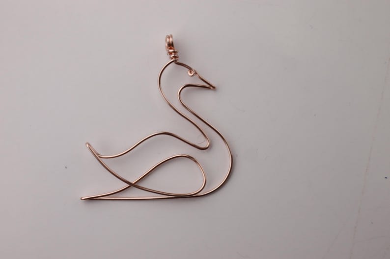 Printable Swan Pendant Templates Wire Jewelry Pattern PDF Download - Etsy