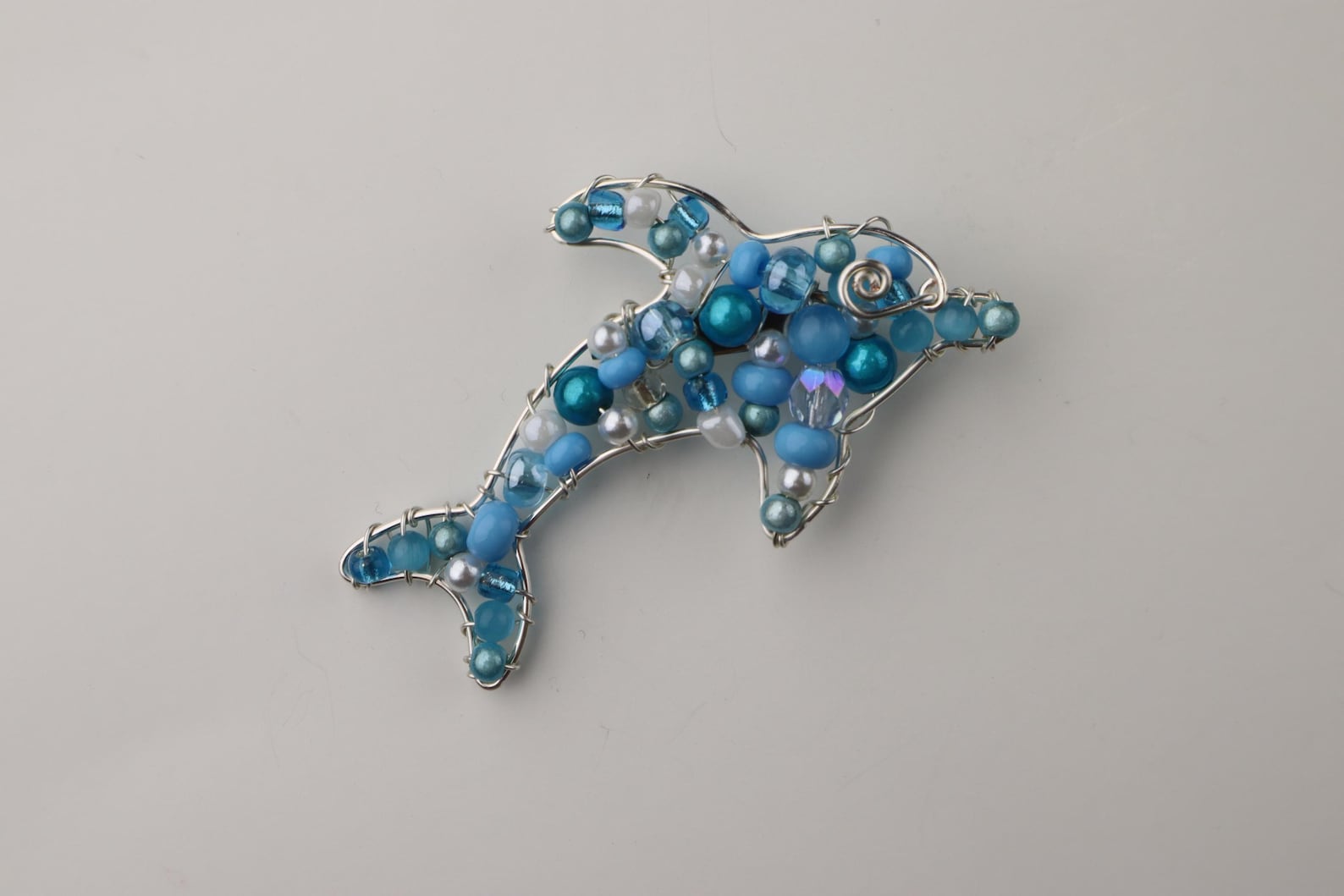 Printable Dolphin Brooch Template Youtube Tutorial PDF Pattern - Etsy