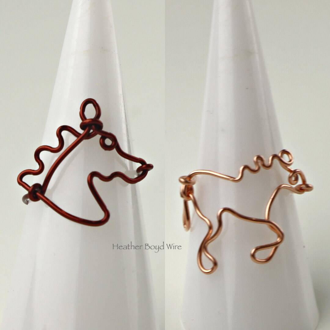 Printable Horse Brooch Templates // Youtube Tutorial PDF - Etsy