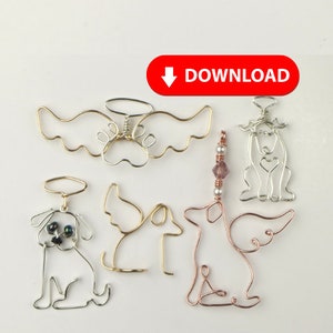 Printable Templates for Wire Spiral Components - Etsy Canada