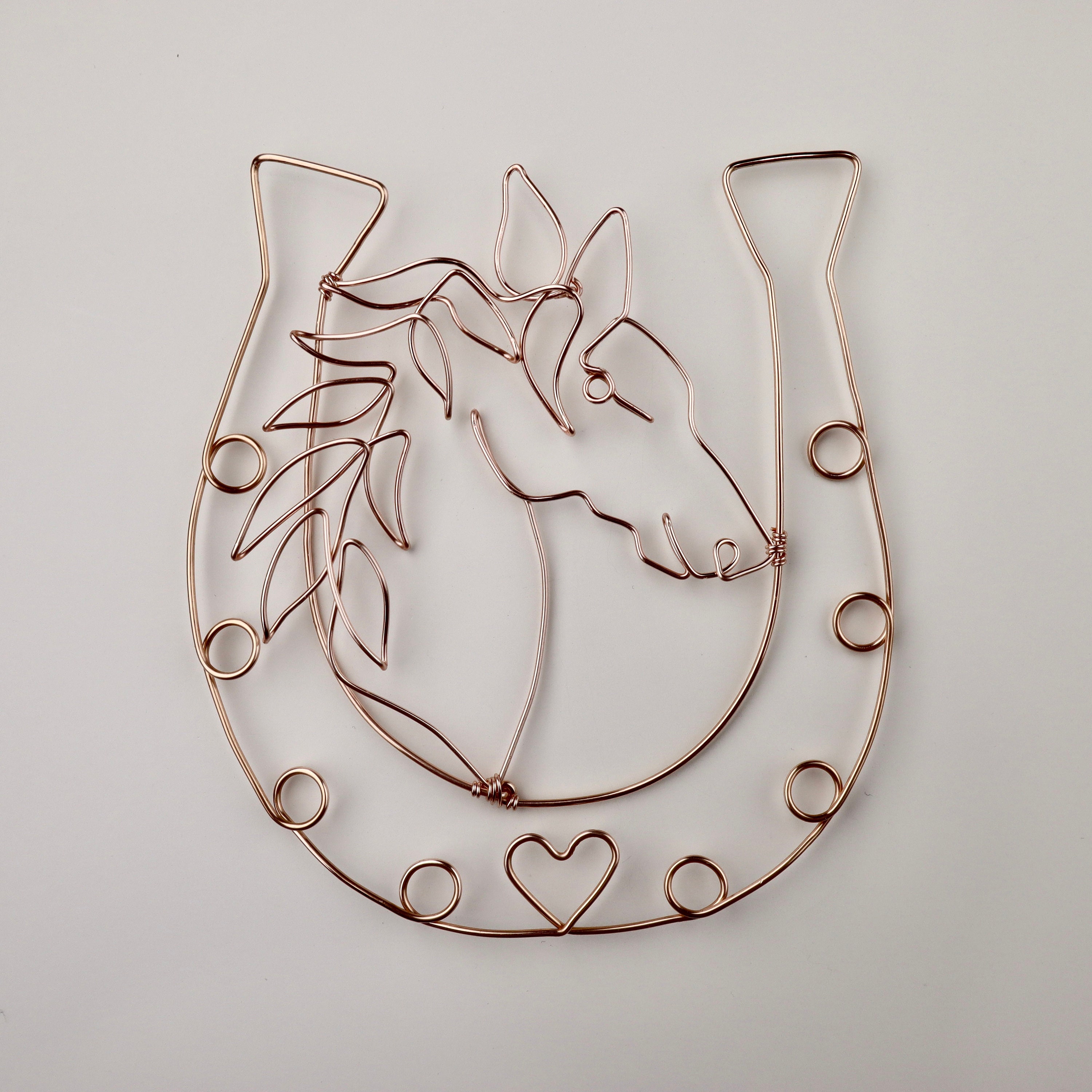 Printable Horse Brooch Templates Wire Jewelry Making Pattern PDF ...