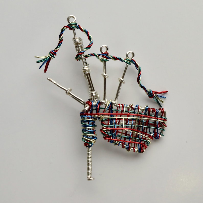 Printable Bagpipe Brooch Template Wire Jewelry Pattern PDF Download - Etsy