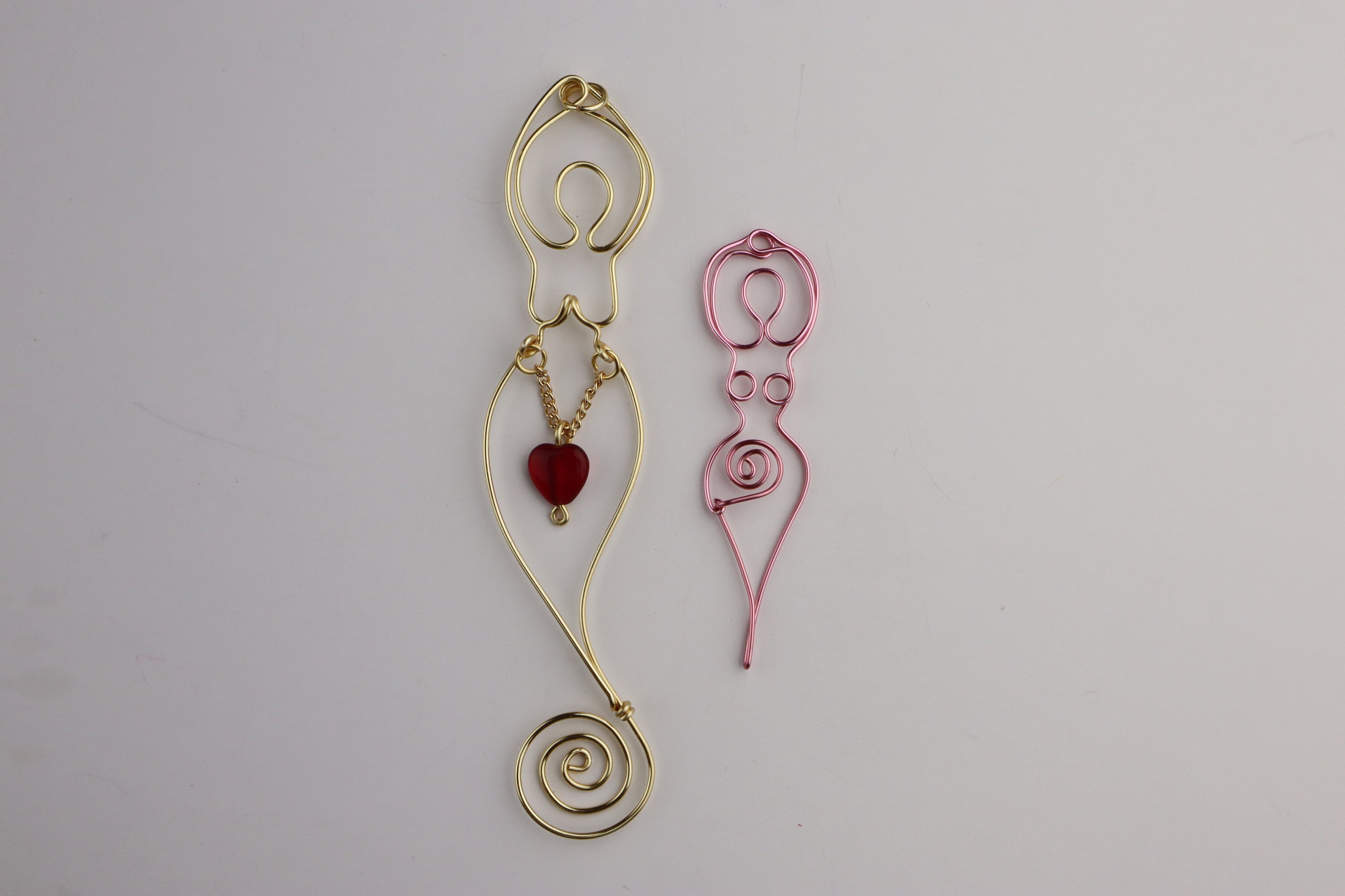 Printable Wire Goddess Pattern Template // Youtube Tutorial - Etsy