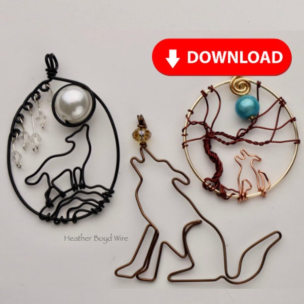 Wire Jig Dogwood Flower Pendants // Artistic Wire Deluxe Jig Template ...