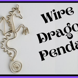Printable Dragon Templates and Tutorials Patterns for Wire Jewelry ...