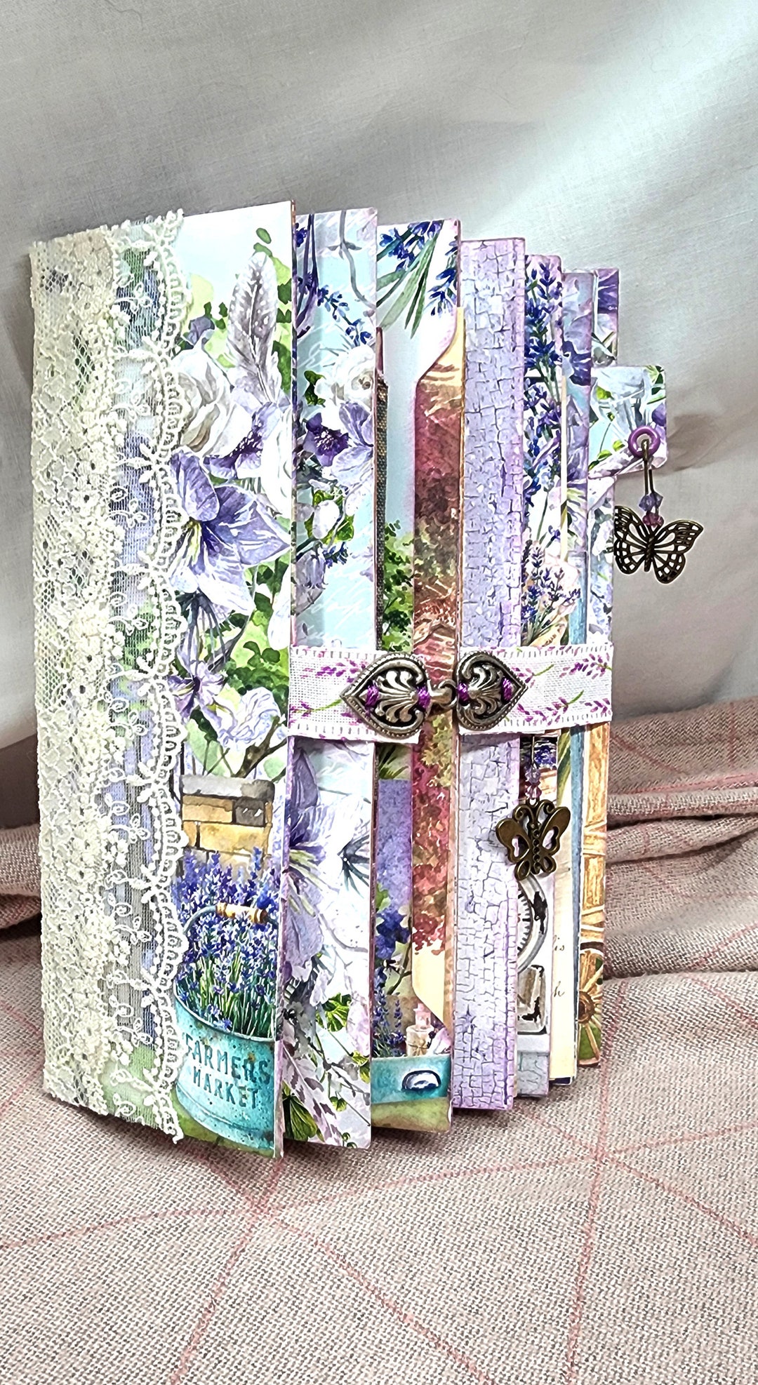 Amelia A Laveder Farm Waterfall Journal - Etsy
