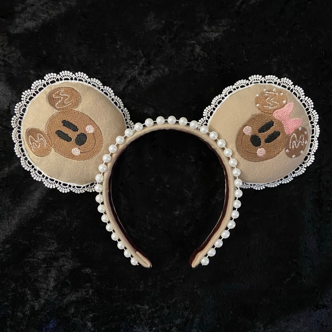 Christmas Mouse Ears / Gingerbread Ears / Mickey Gingerbread - Etsy