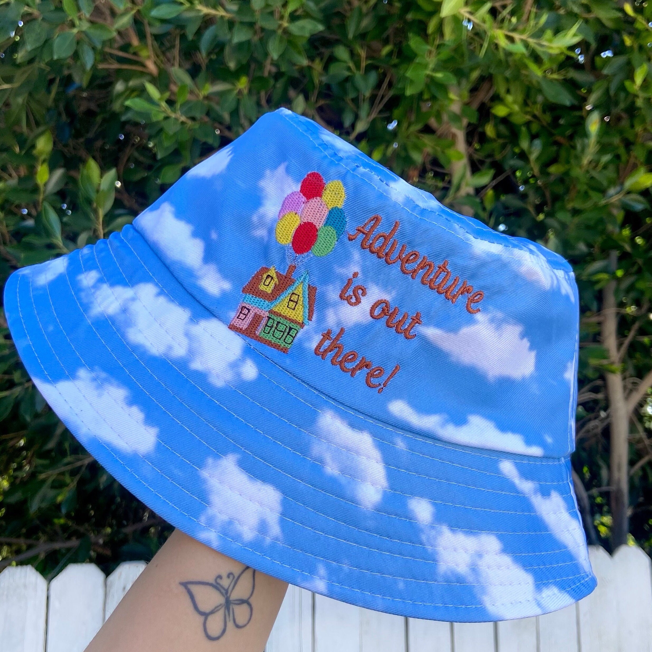 Up Bucket Hat / Adventure is Out There Bucket Hat /cloud Hat / Carl and ...