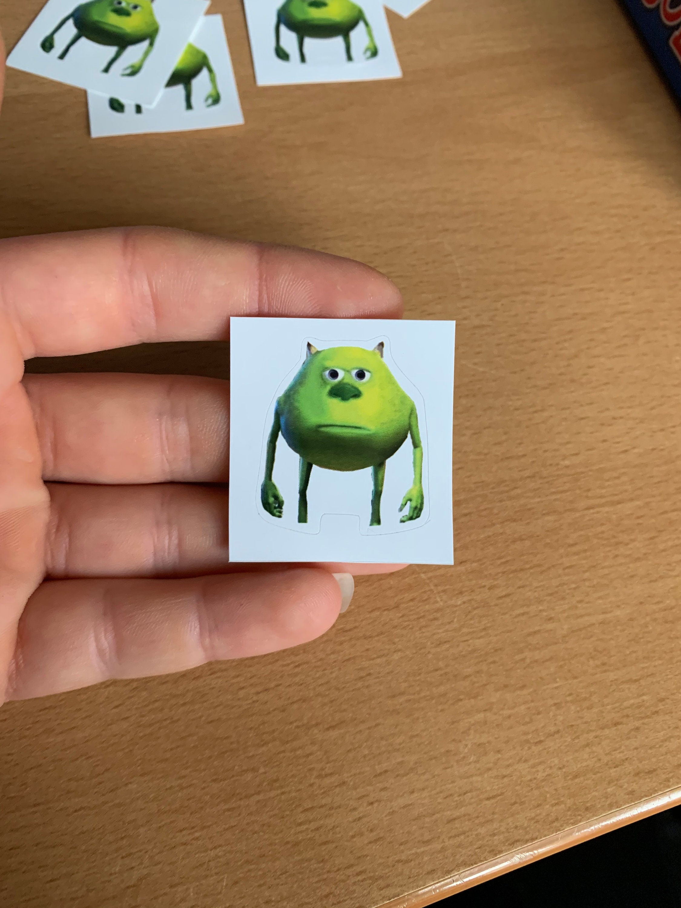 Mike Wazowski Meme Sticker - Etsy