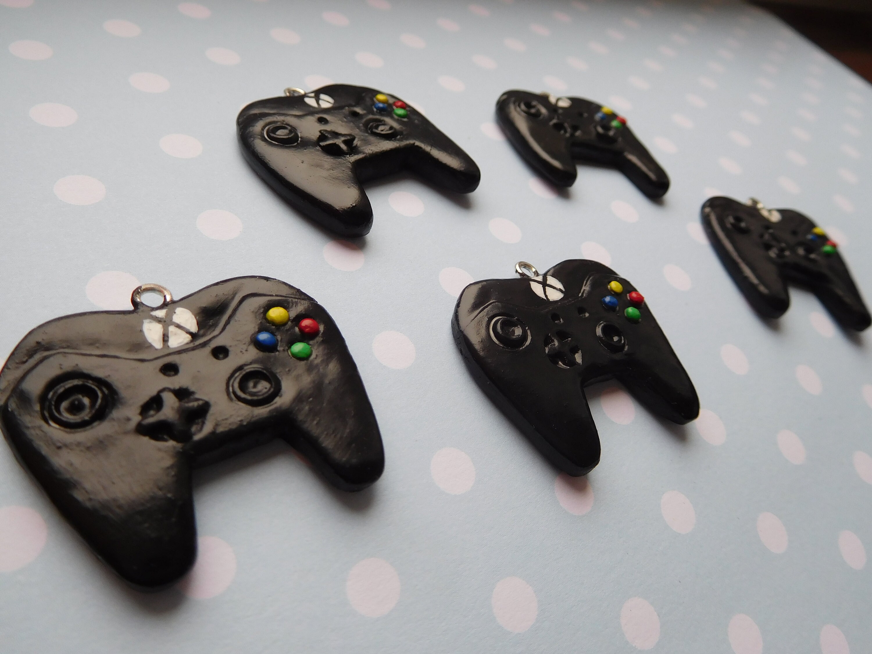 Polymer Clay Xbox Console Charms - Etsy