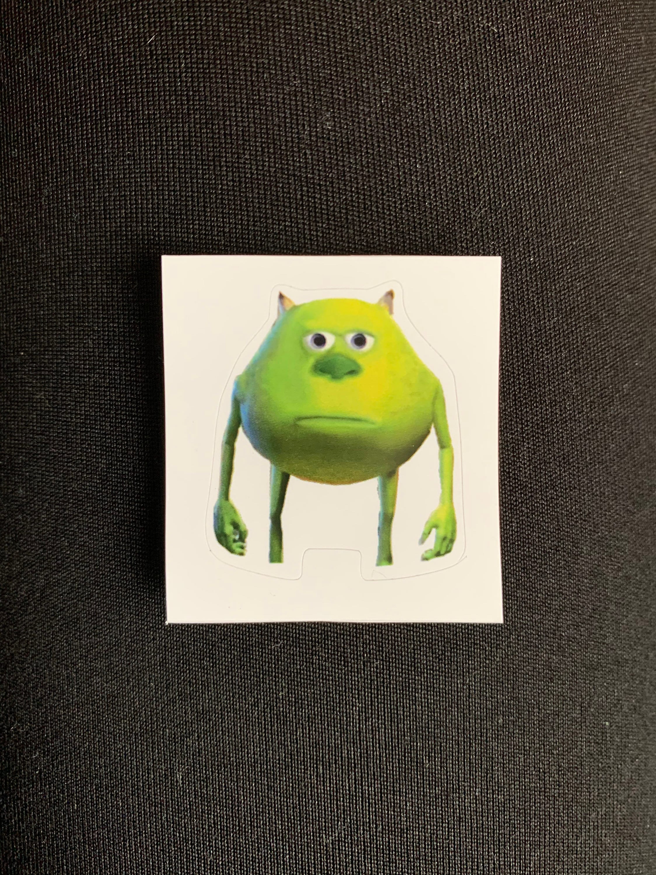 Mike Wazowski Meme Sticker - Etsy