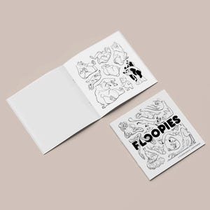 Floopies Coloring Book! Coloring Book Gift of Fun and Funny Animals - Etsy