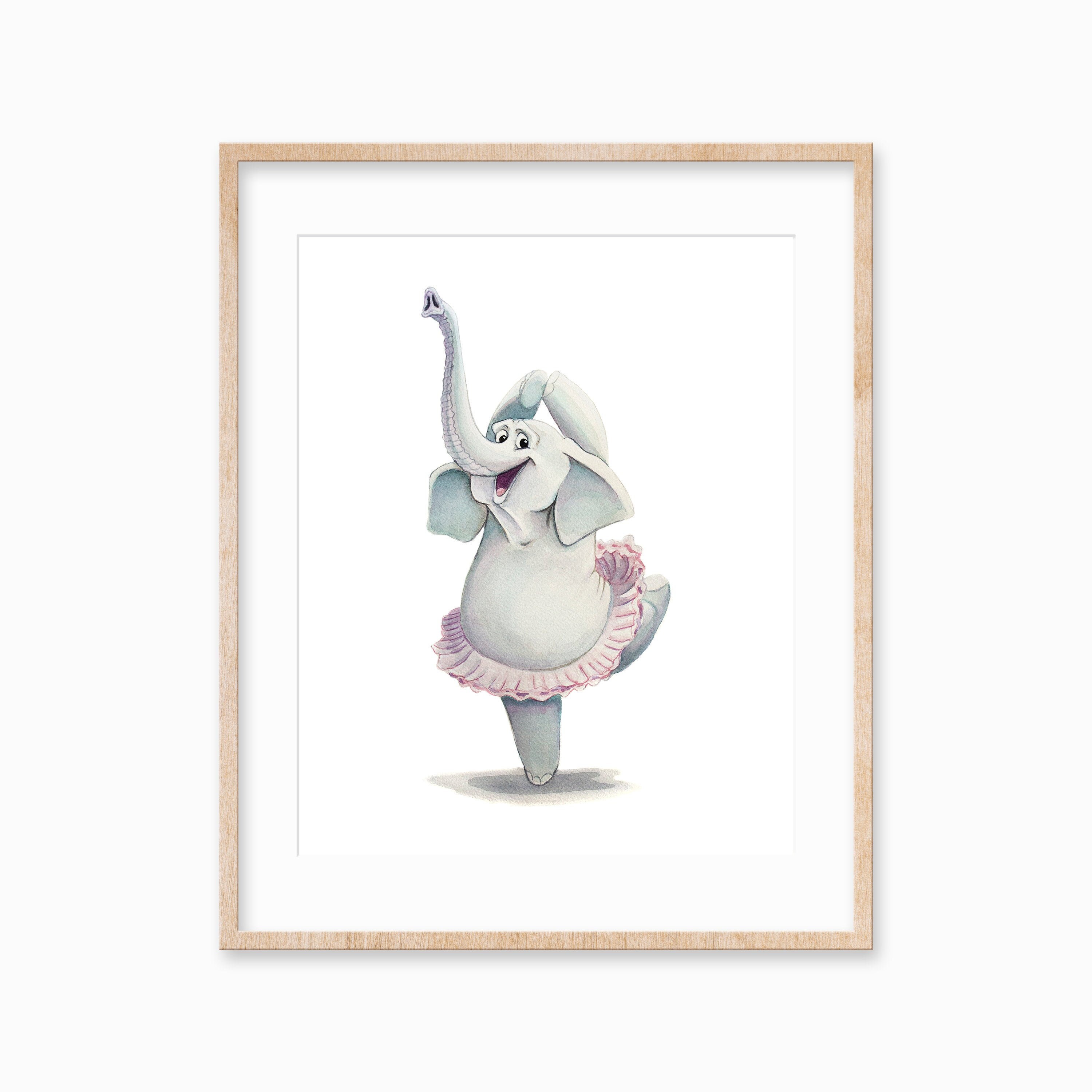 Elephant Ballerina - Etsy