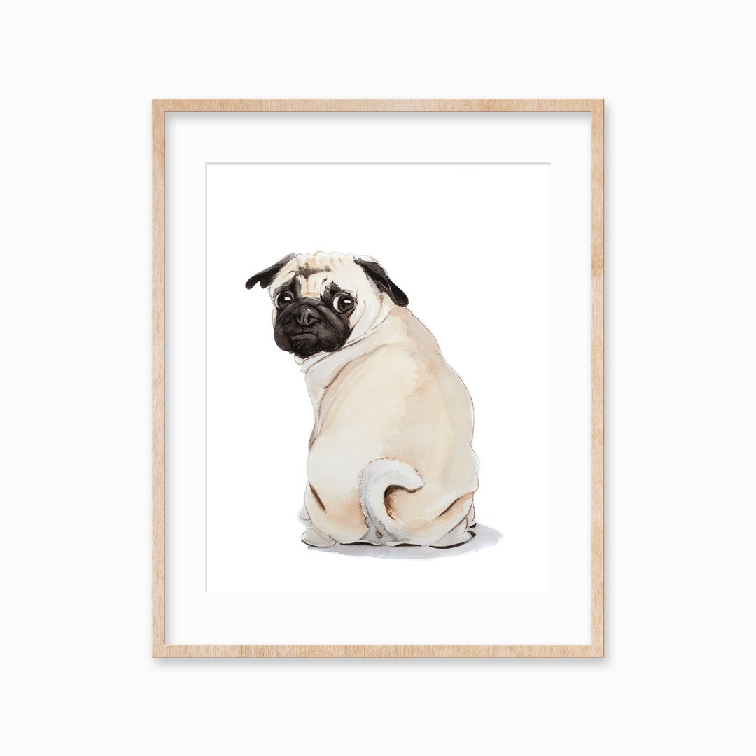 Pug Butt - Etsy