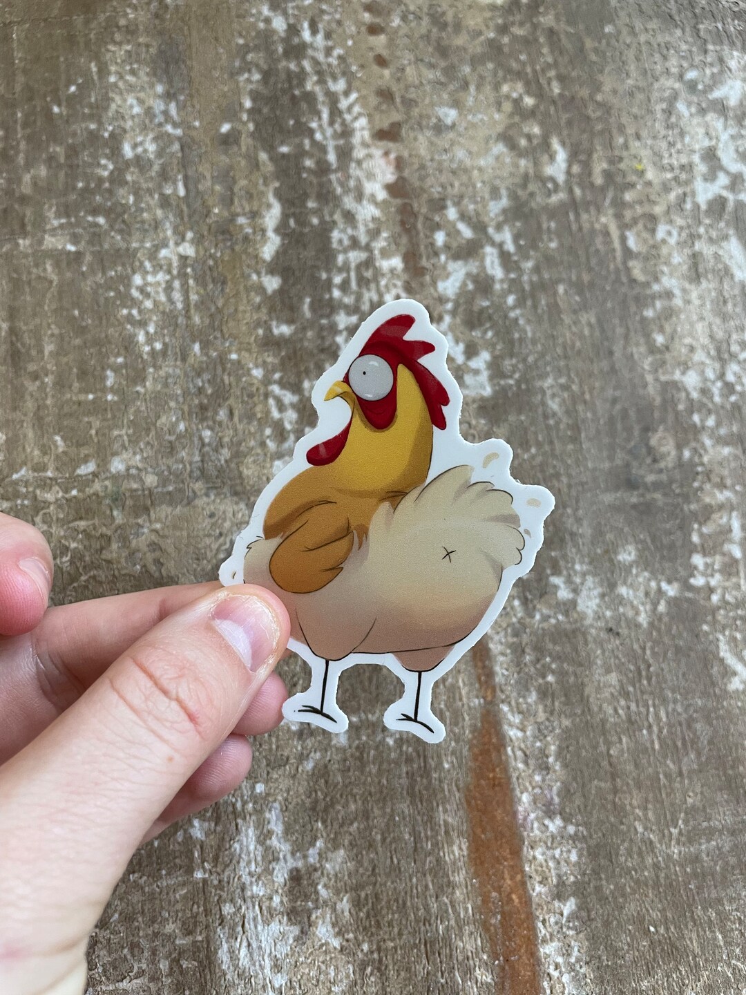 Chicken Butt Sticker - Etsy