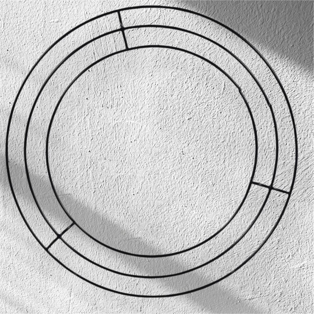 5- 2ct. = 10 Metal Wreath Forms 8” Round. Centerpieces, Wreath Supplies ...