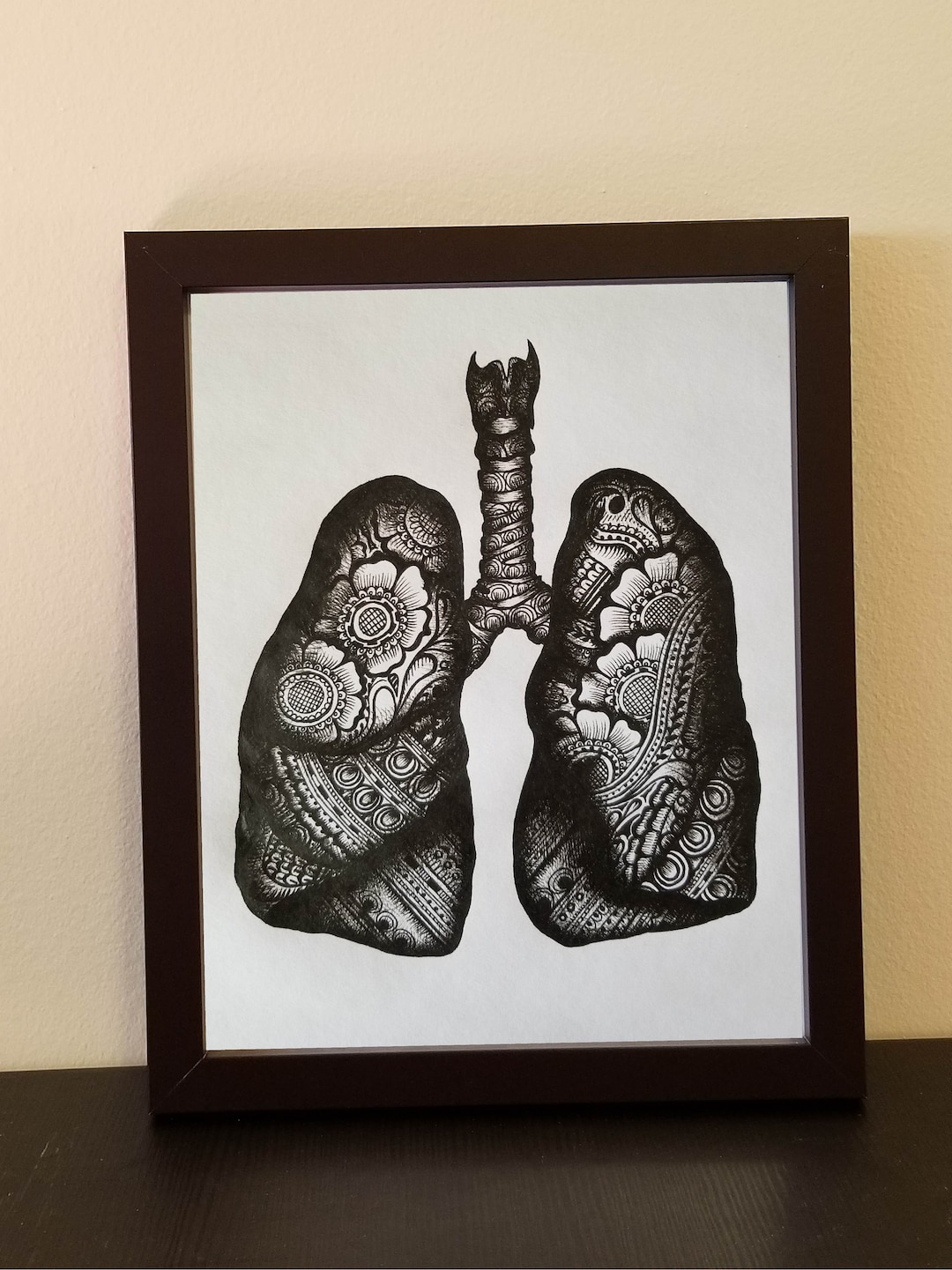 Lungs Wall Decor Print, 8x10" - Etsy