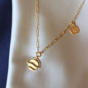 Water Element Medallion Necklace, Zodiac Signs – Cancer, Pisces, and ...