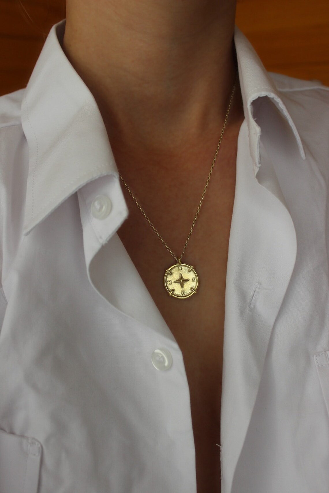 Compass Medallion. Sybmolic Medallion. - Etsy