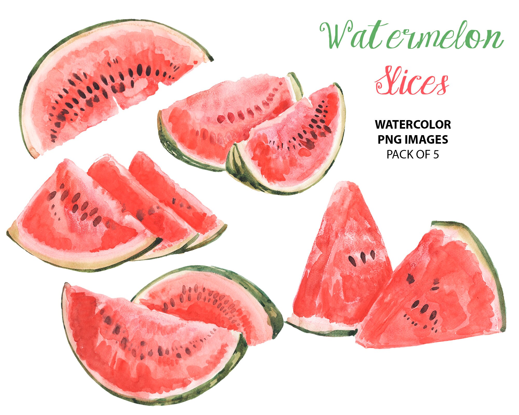 Scrapbooking Craft Supplies & Tools Embellishments Watermelon Slices ...