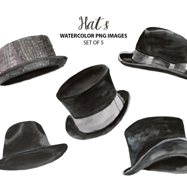 Hat Clip Art - Etsy