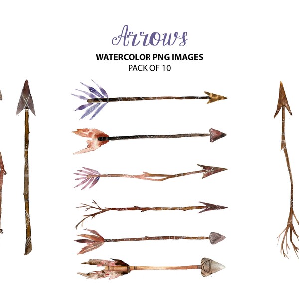 Arrow Clip Art - Etsy