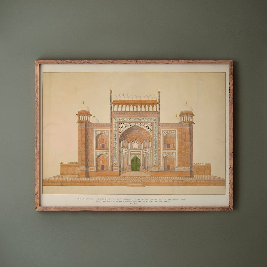 Stunning Mughal Style Art | Mosque Art | Islam Art | Islamic Art Print ...