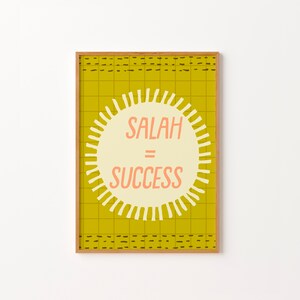Islamic Motivational Message on Salah prayer I Muslim - Etsy UK