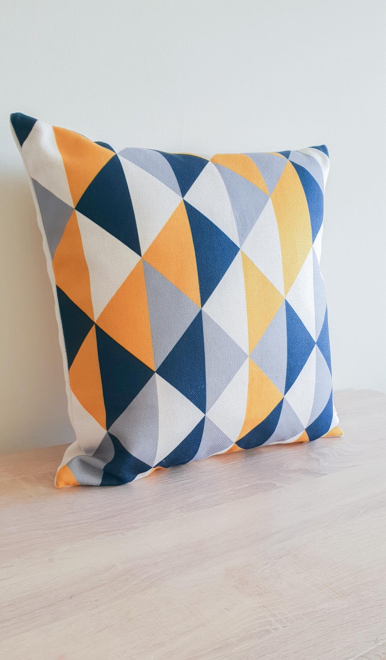 Scandi, Geometric, Boho, Chic, Modern, Retro Cushion Cover, Cotton ...