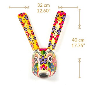 Guatemalan Wooden Mask Rabbit Shaped - Etsy