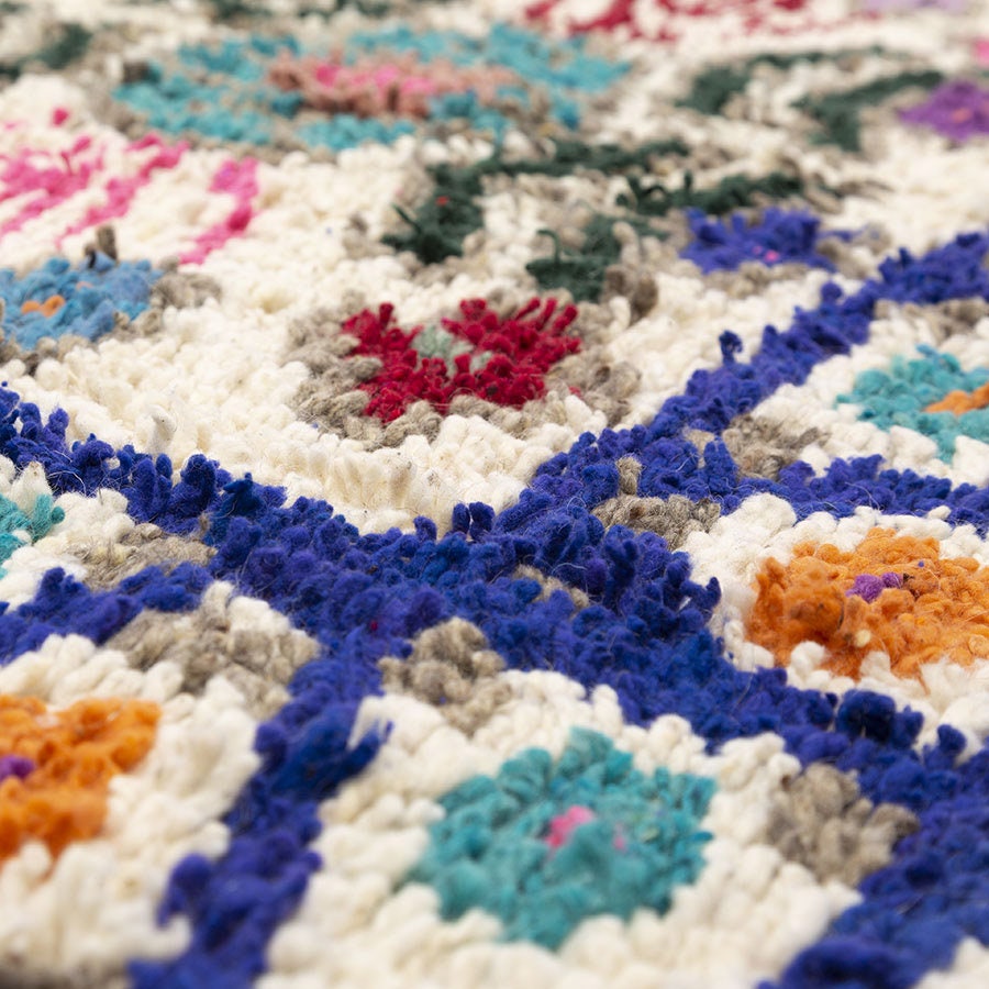 Handmade Guatemalan Wool Rug Dark Blue 235x150cm. Pure Wool - Etsy