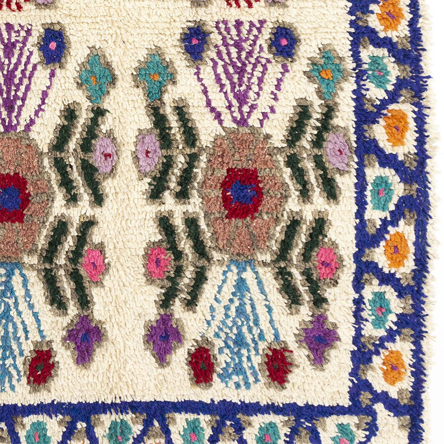 Handmade Guatemalan Wool Rug Dark Blue 235x150cm. Pure Wool - Etsy