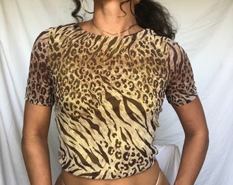 Y2k Leopard Print - Etsy