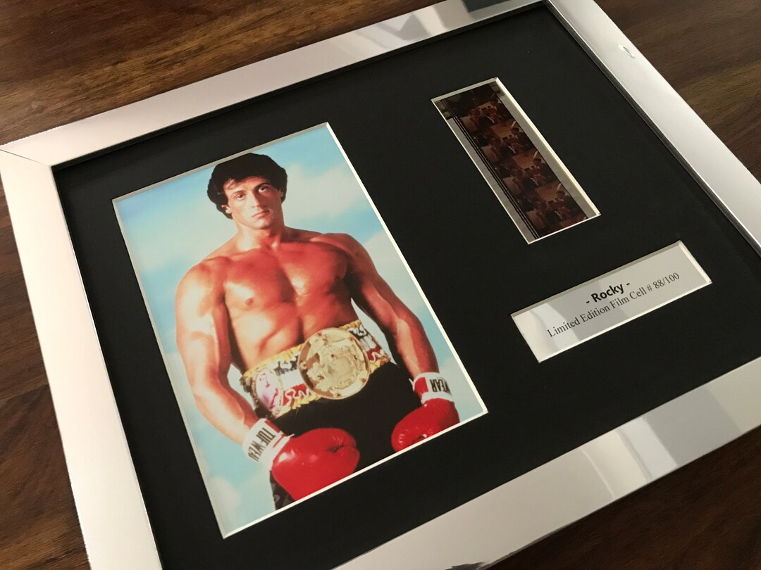 Rocky Balboa Framed Original 35mm Film Cell - Etsy