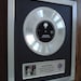 Your Own Personalised 7" Silver Vinyl Framed Record Single Record Award ...