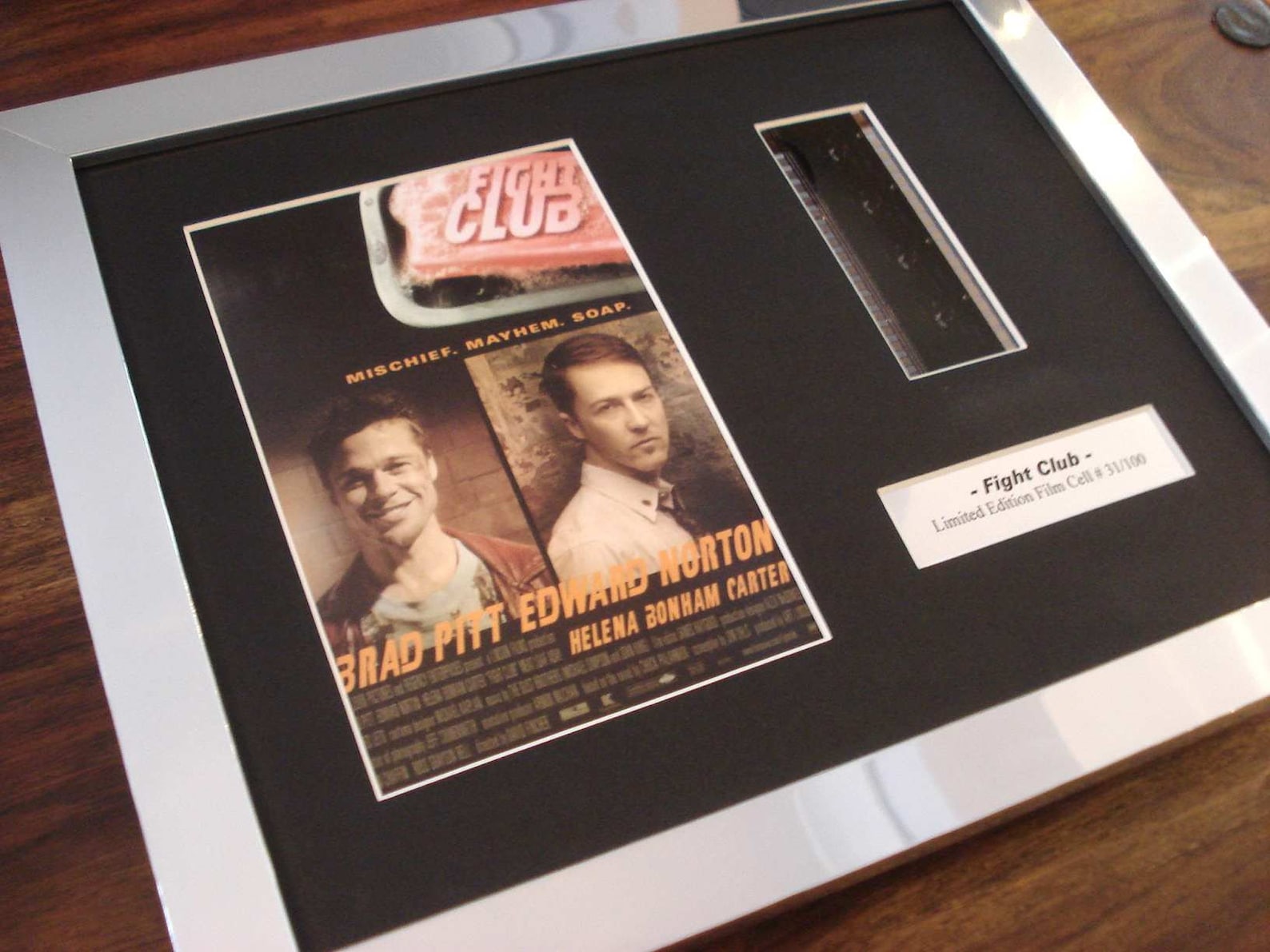 Fight Club Framed Original 35mm Film Cell - Etsy